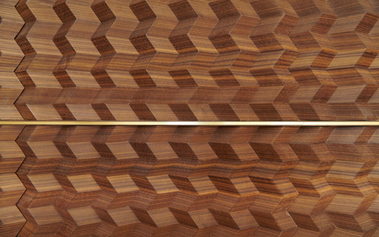 Origami Furnierbilder Furnierarbeiten 3D Furnier